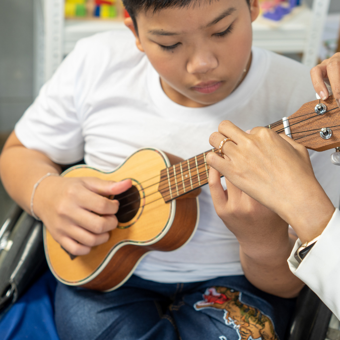 Adaptive Lessons 🎵 InTandem Music Therapy